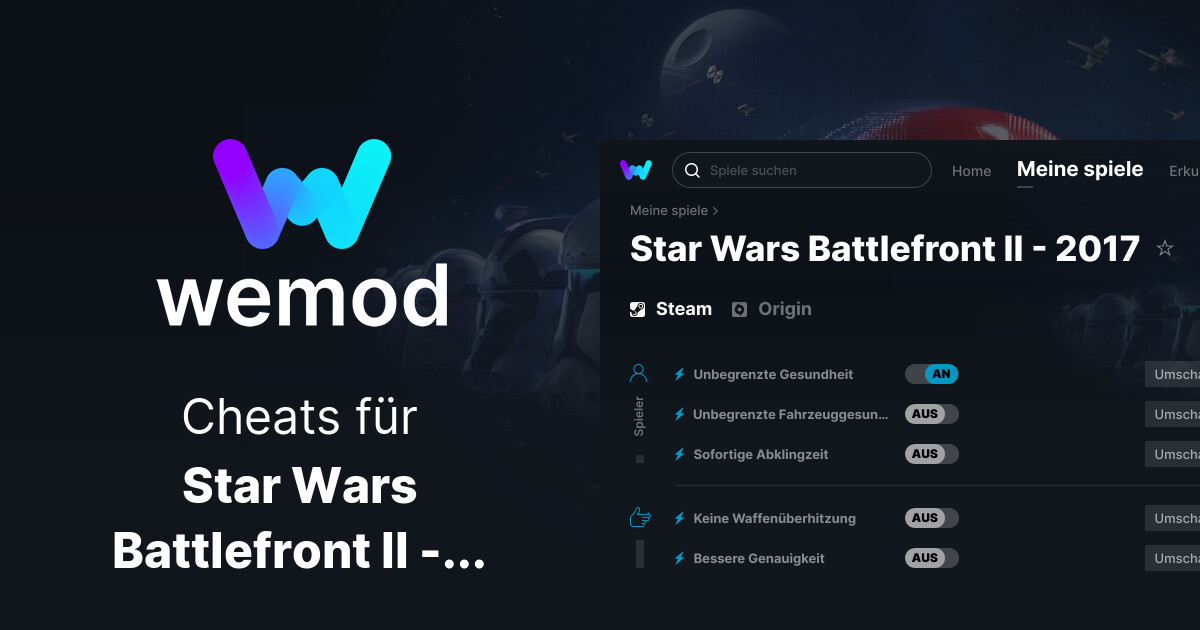 Star Wars Battlefront II - 2017 Cheats & Trainer für PC | WeMod