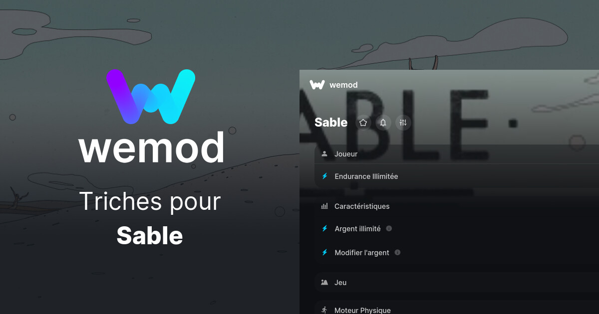 Succès Steam pour Sable – WeMod