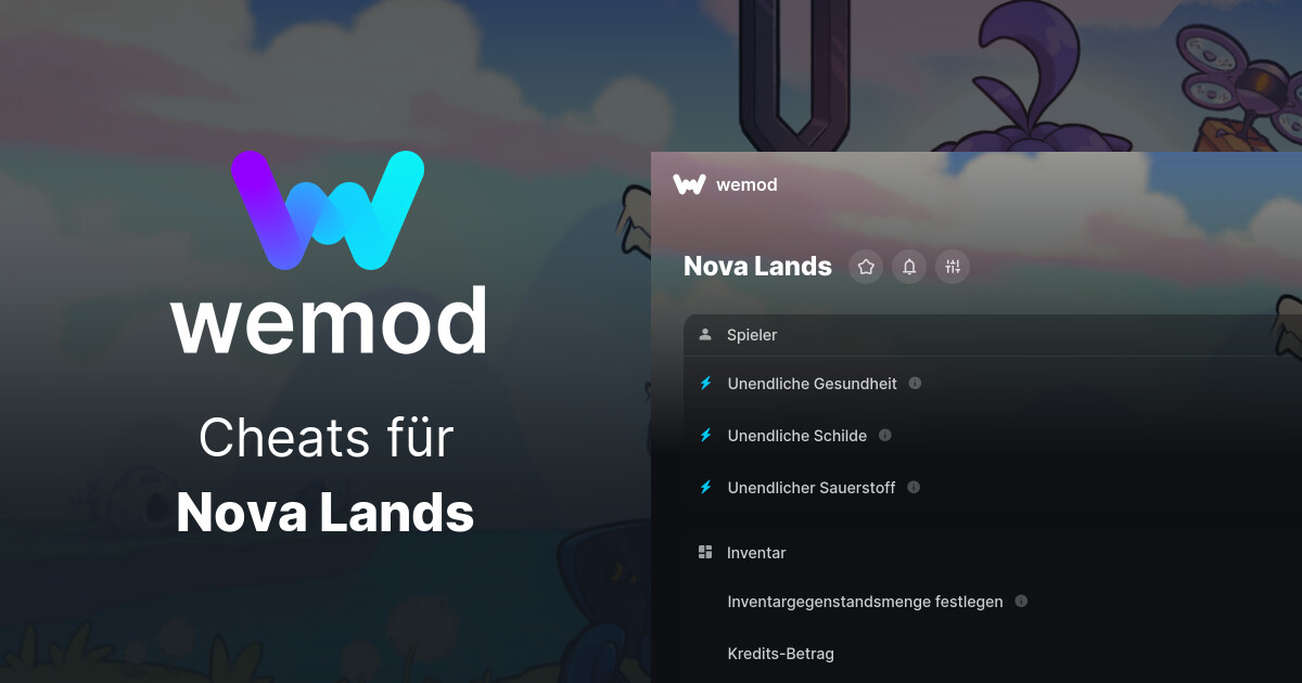 Nova Lands Cheats und Trainer für PC - WeMod