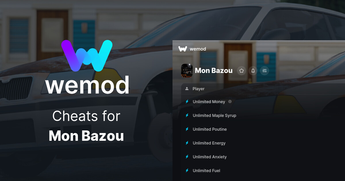 Mon Bazou Cheats & Trainers for PC | WeMod