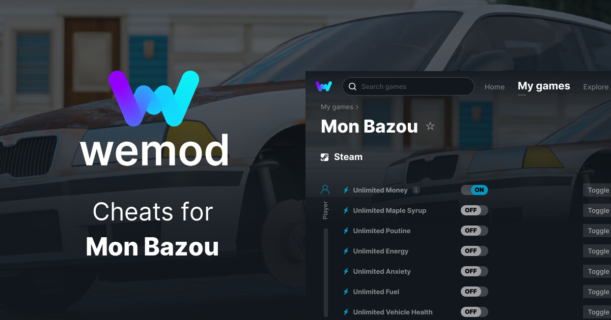 Mon Bazou Cheats and Trainers for PC - WeMod