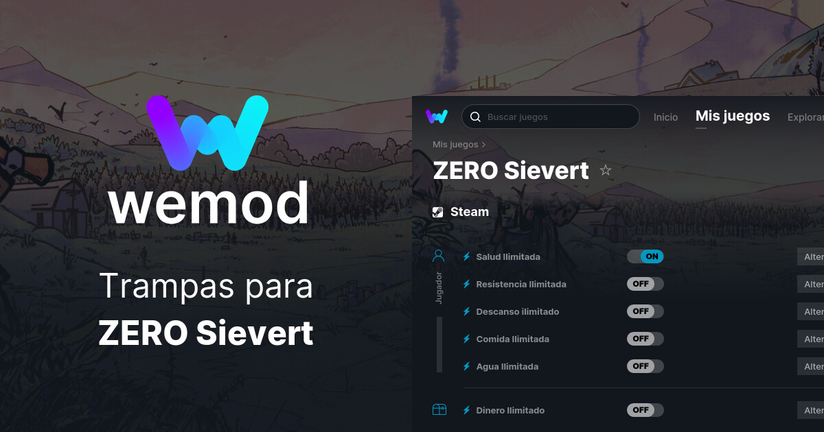 Trampas y Trainers de ZERO Sievert para PC | WeMod