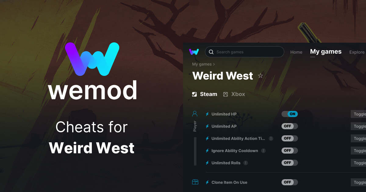 Weird West Cheats & Trainers for PC | WeMod