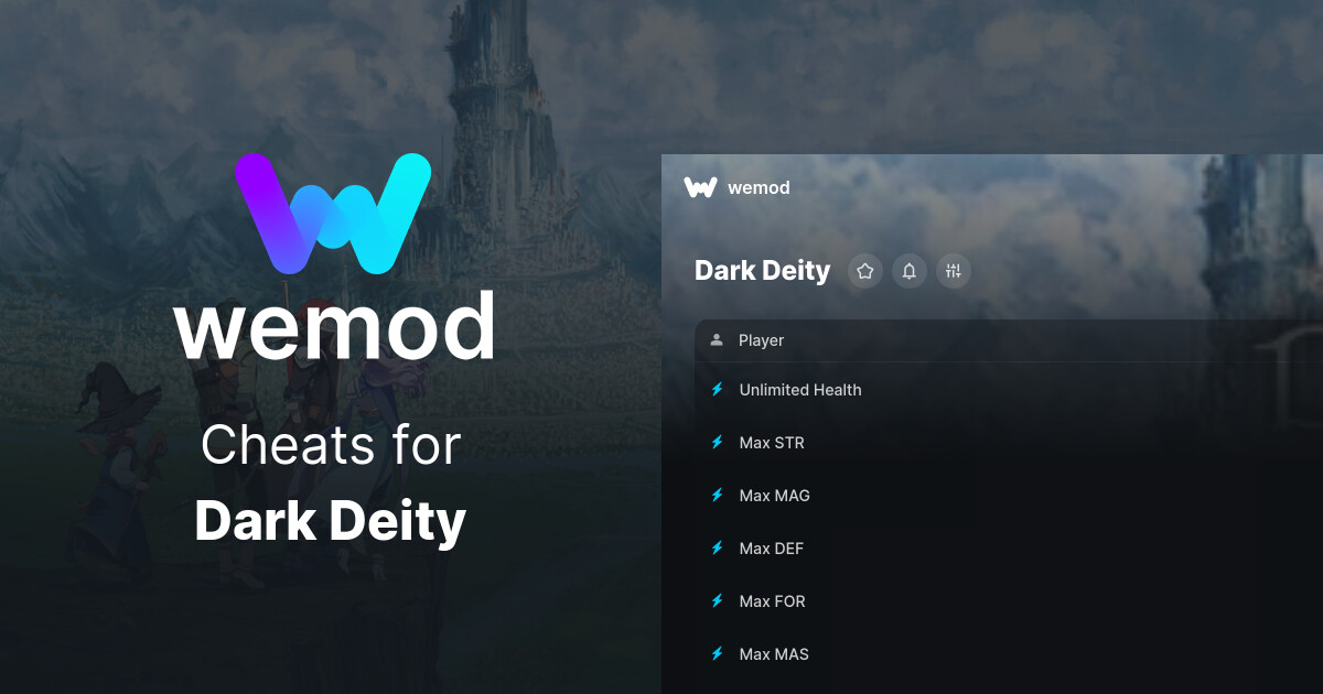 Dark Deity Achievements for Steam | WeMod