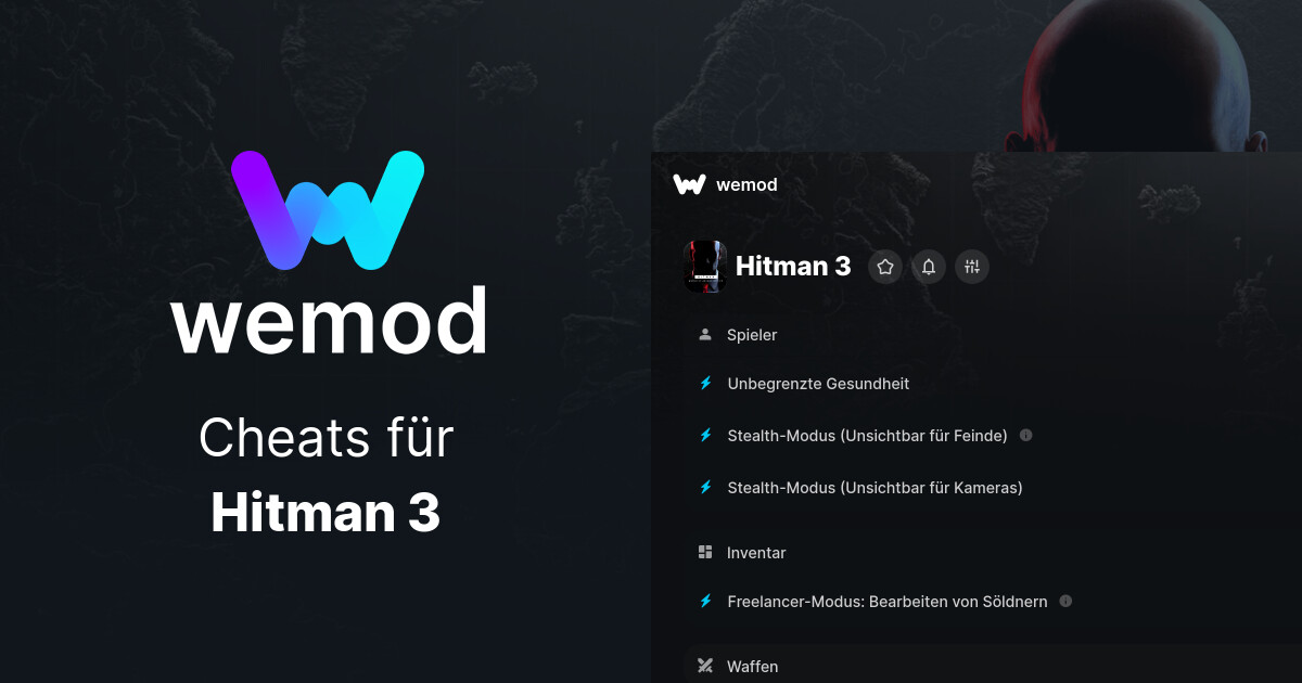 Hitman 3 Cheats, Trainer und Karten für PC | WeMod