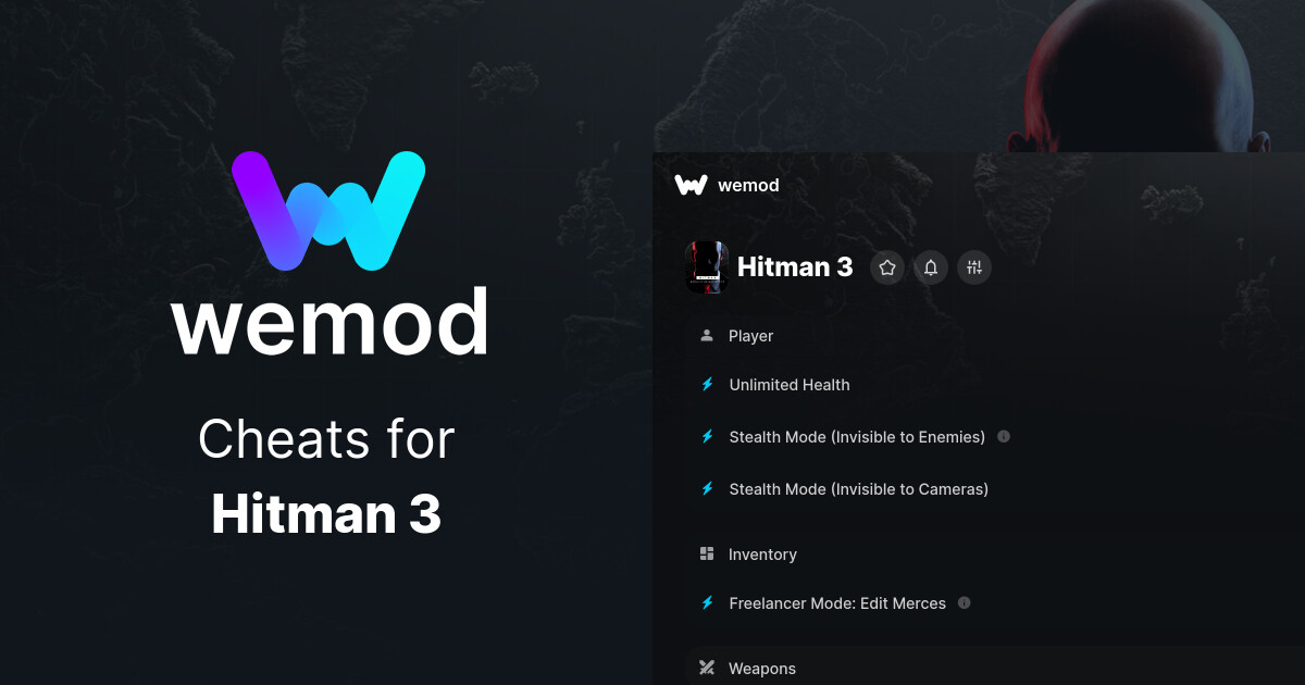 Hitman 3 Cheats & Trainers for PC | WeMod