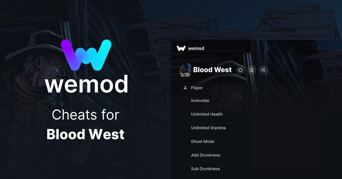 Blood West Cheats & Trainers for PC | WeMod