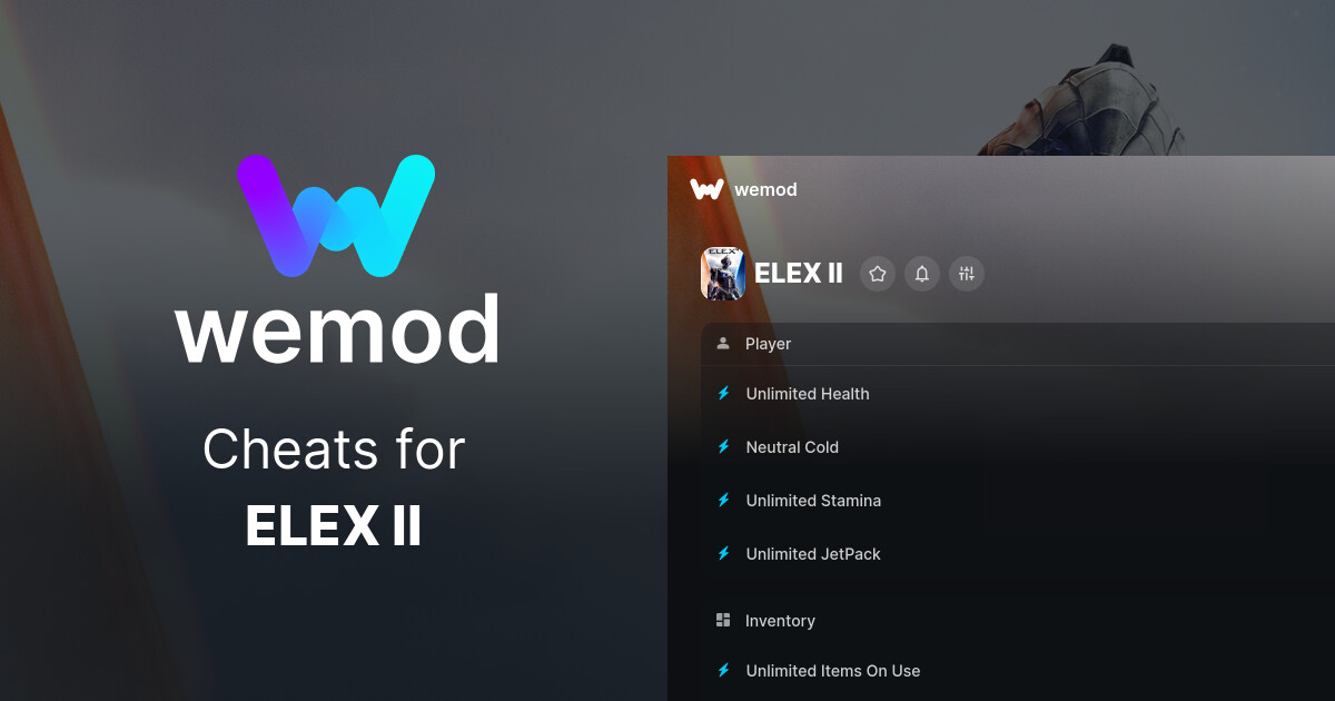 ELEX II Cheats & Trainers for PC | WeMod