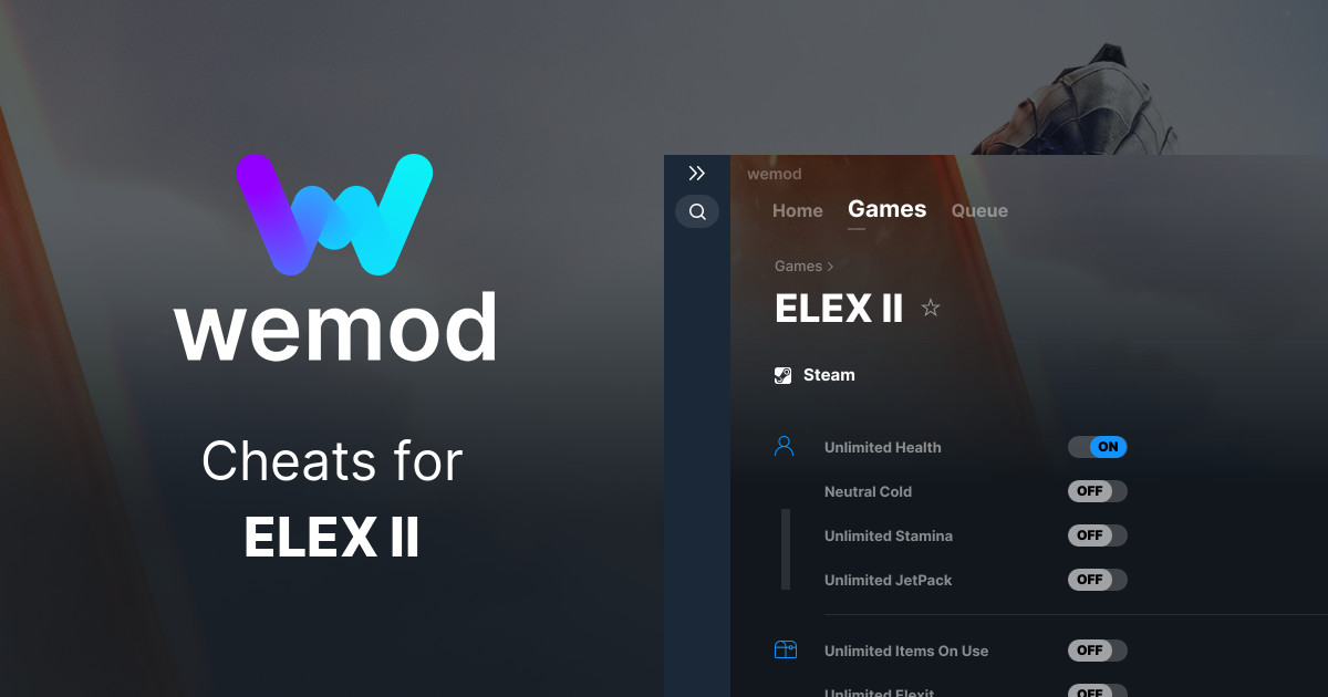 ELEX II Cheats and Trainers for PC - WeMod