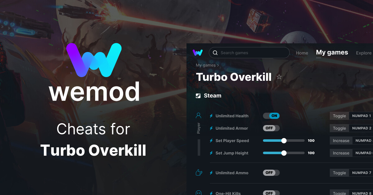 Turbo Overkill Cheats & Trainers for PC | WeMod