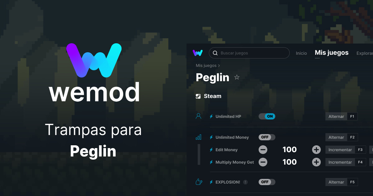 Trampas y Trainers de Peglin para PC - WeMod