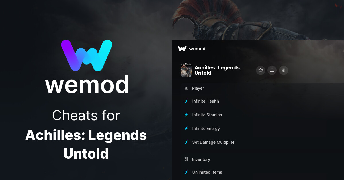 Achilles: Legends Untold Cheats & Trainers for PC | WeMod