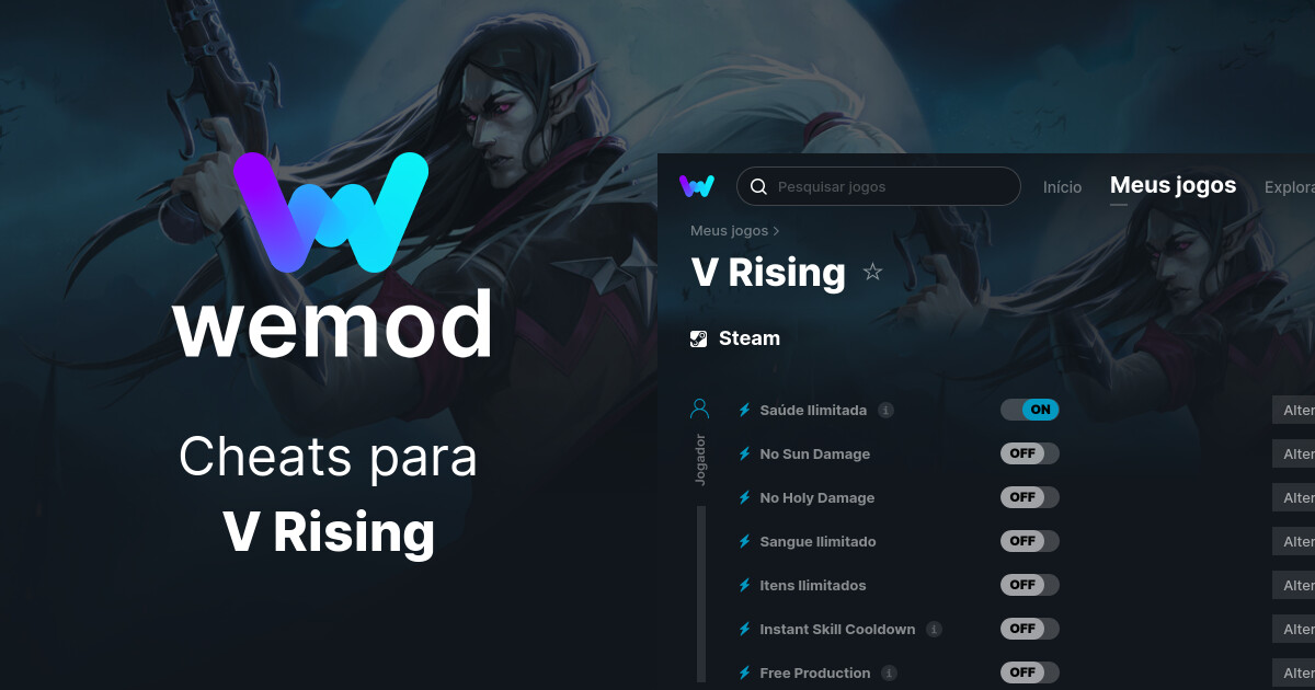 V Rising Cheats e Trainers para PC | WeMod