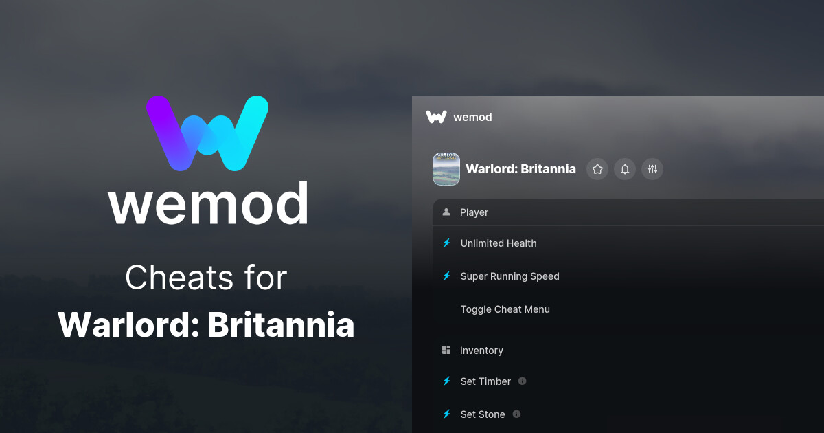 Warlord: Britannia Cheats & Trainers for PC | WeMod