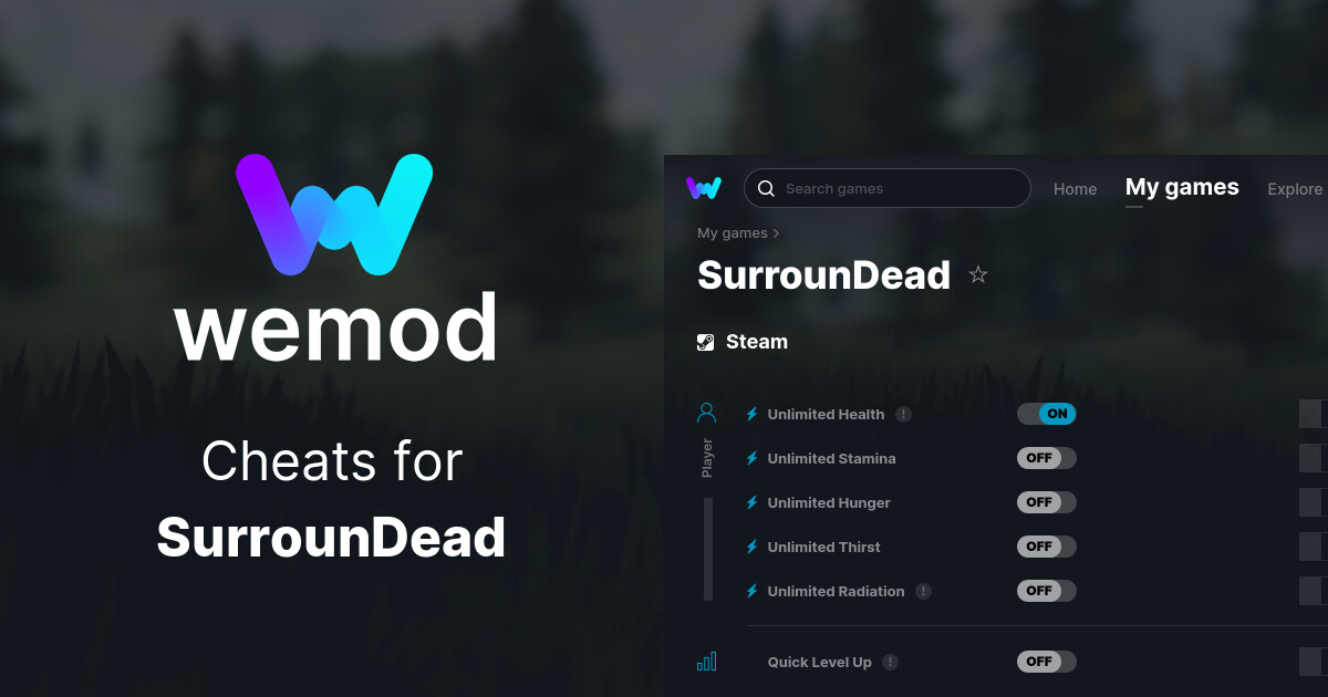 SurrounDead Cheats & Trainers for PC | WeMod