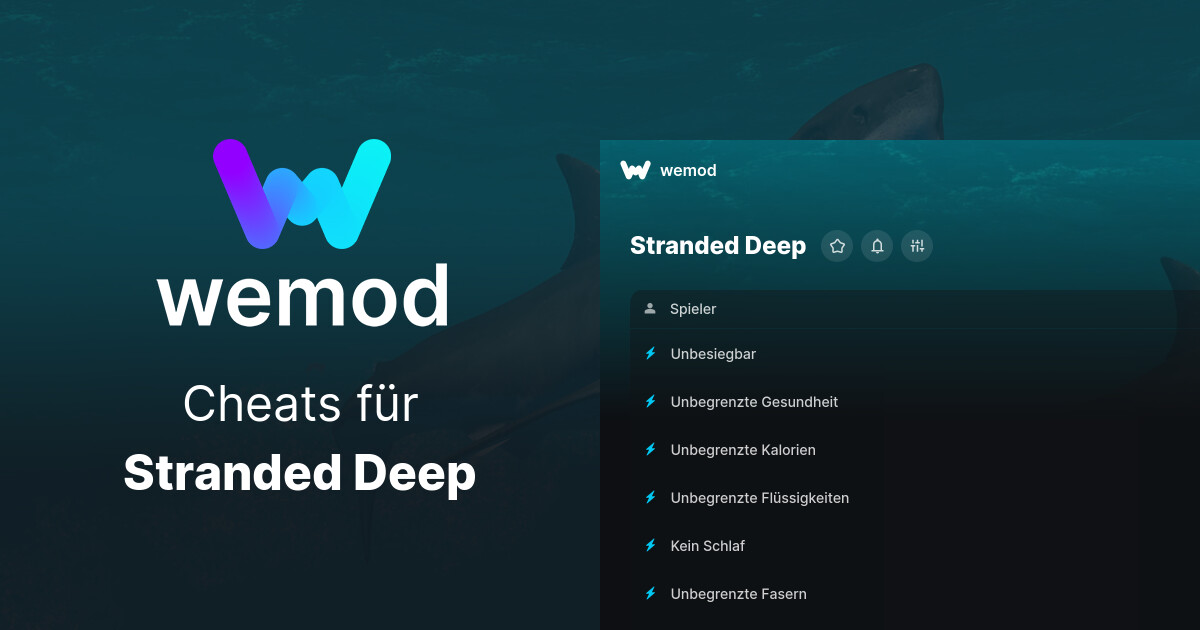 Stranded Deep Cheats und Trainer für PC - WeMod