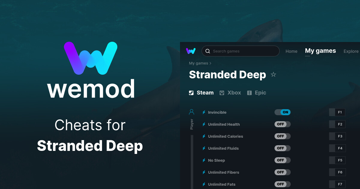 Stranded Deep Cheats & Trainers for PC | WeMod