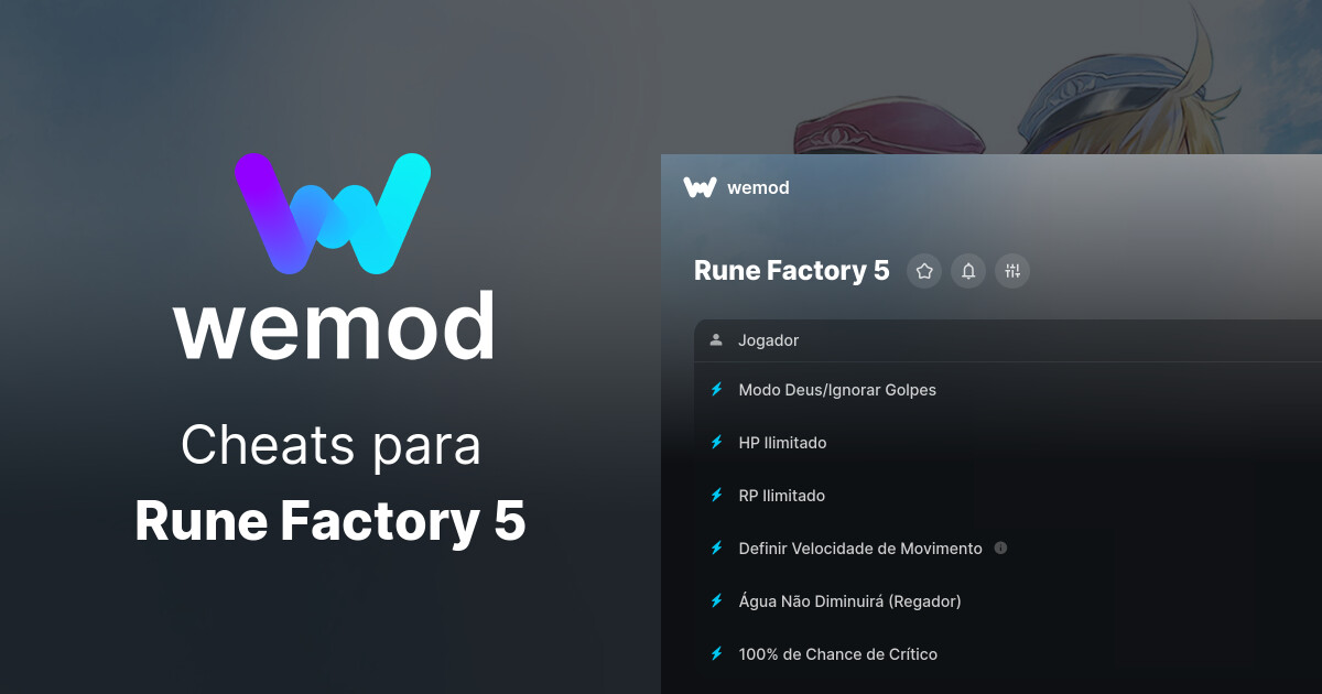 Conquistas de Rune Factory 5 para Steam | WeMod