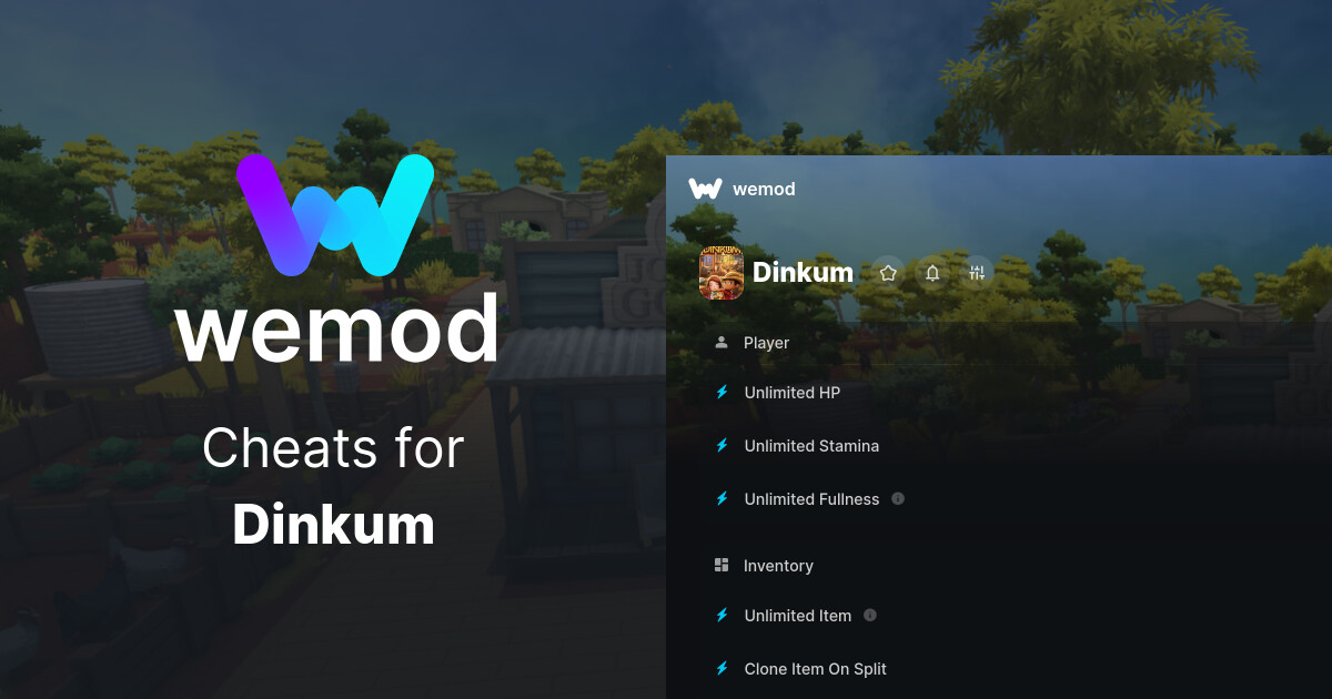 Dinkum Cheats & Trainers for PC | WeMod