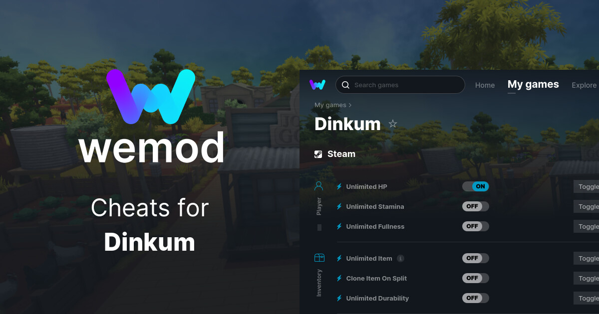 Dinkum Cheats & Trainers for PC | WeMod