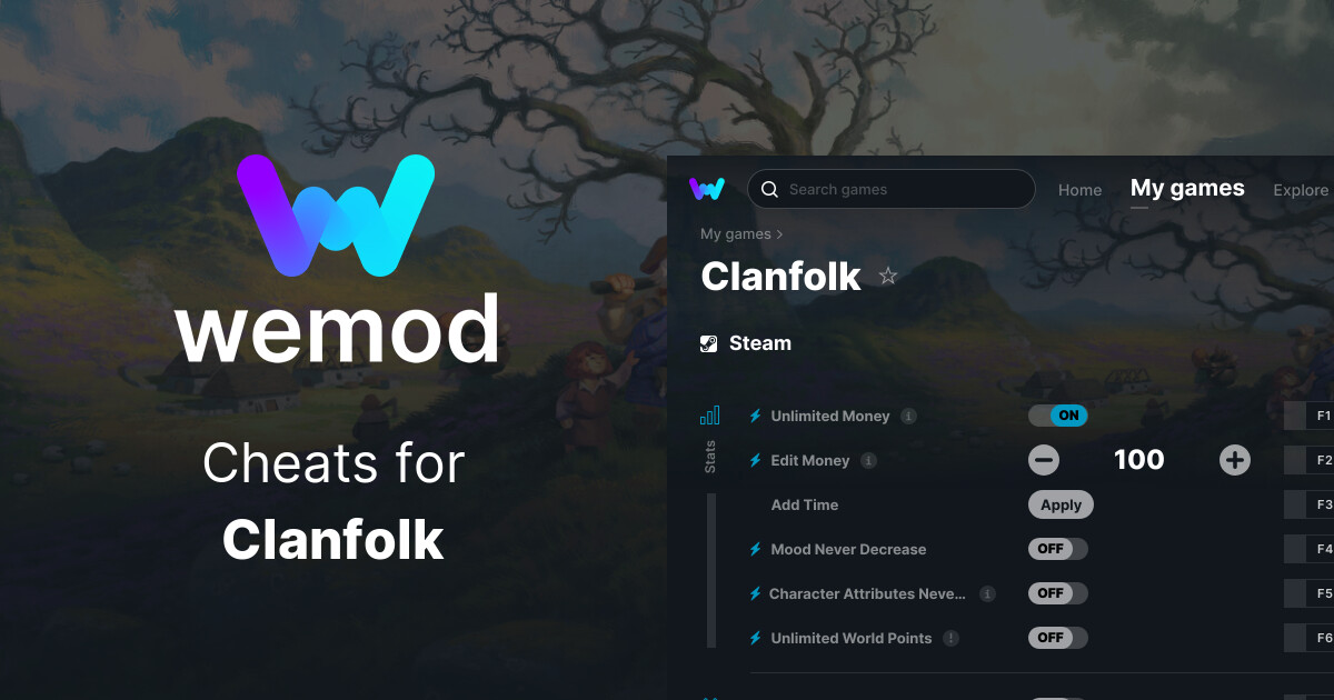 Clanfolk Cheats and Trainers for PC - WeMod