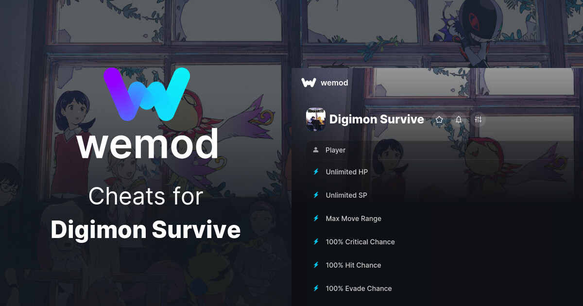 Digimon Survive Cheats & Trainers for PC | WeMod