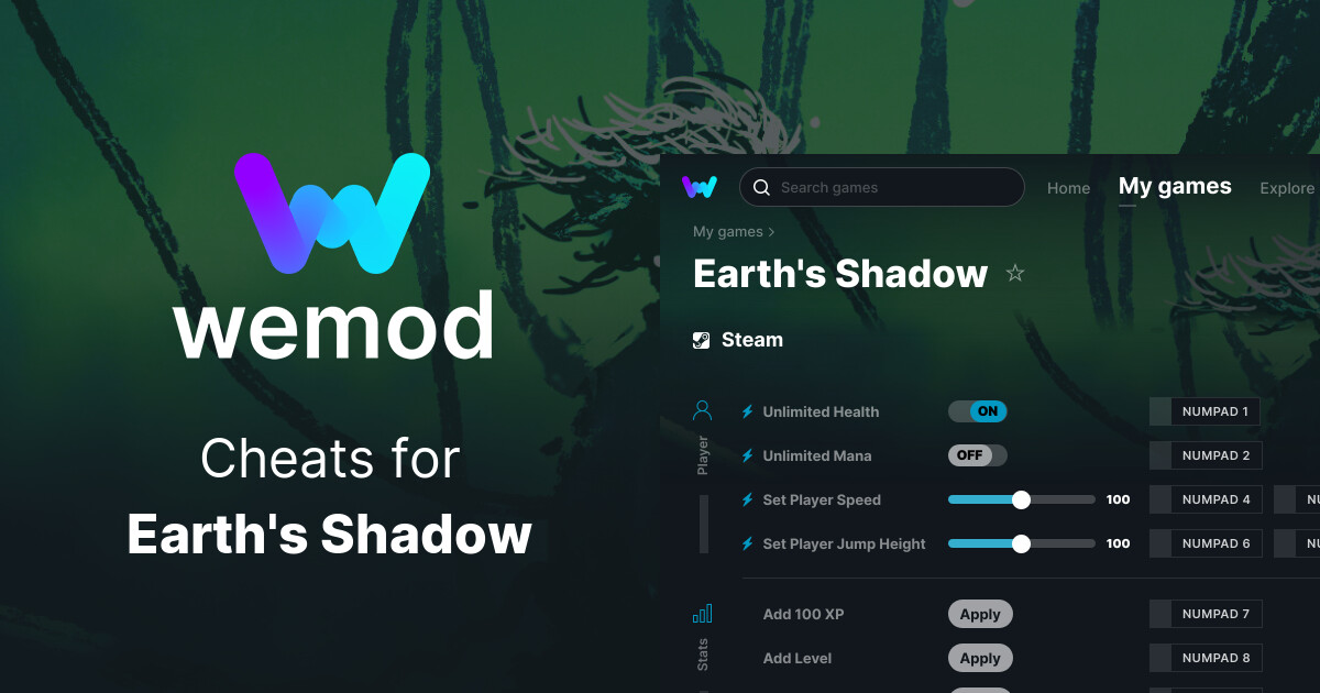 Earth's Shadow Cheats & Trainers for PC | WeMod