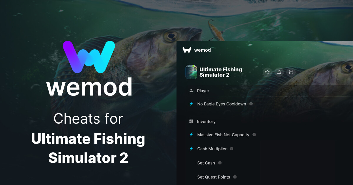 Ultimate Fishing Simulator 2 Cheats & Trainers for PC | WeMod