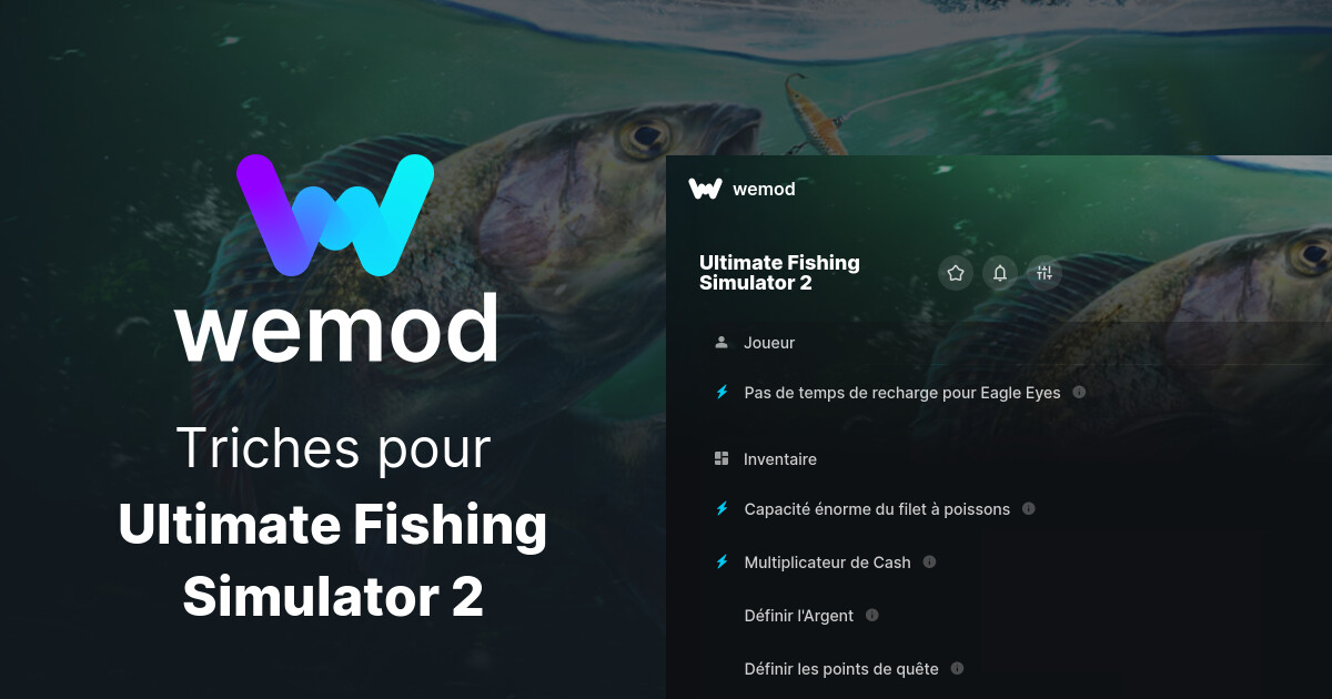 Succès Steam pour Ultimate Fishing Simulator 2 – WeMod