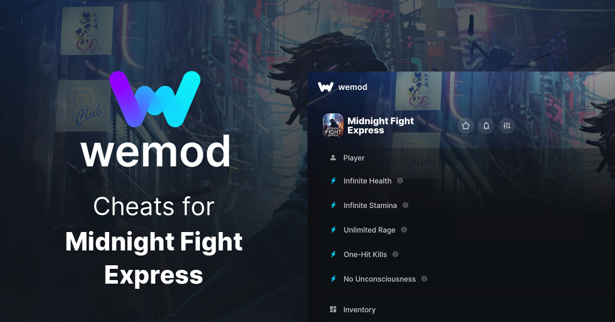 Midnight Fight Express Cheats & Trainers for PC | WeMod