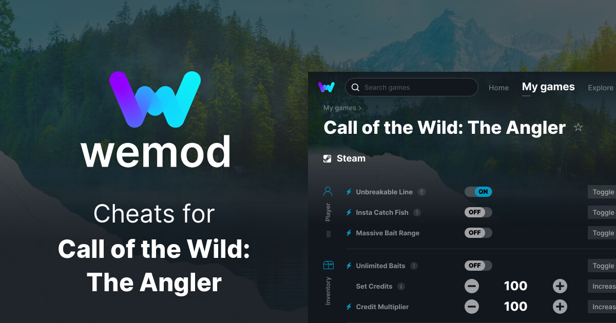 Call of the Wild: The Angler Cheats and Trainers for PC - WeMod
