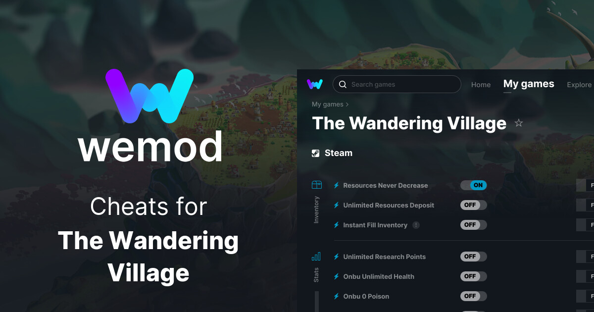 The Wandering Village Cheats & Trainers for PC | WeMod