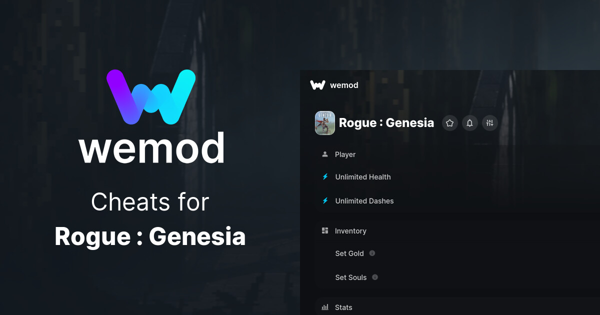 Rogue : Genesia Cheats & Trainers for PC | WeMod