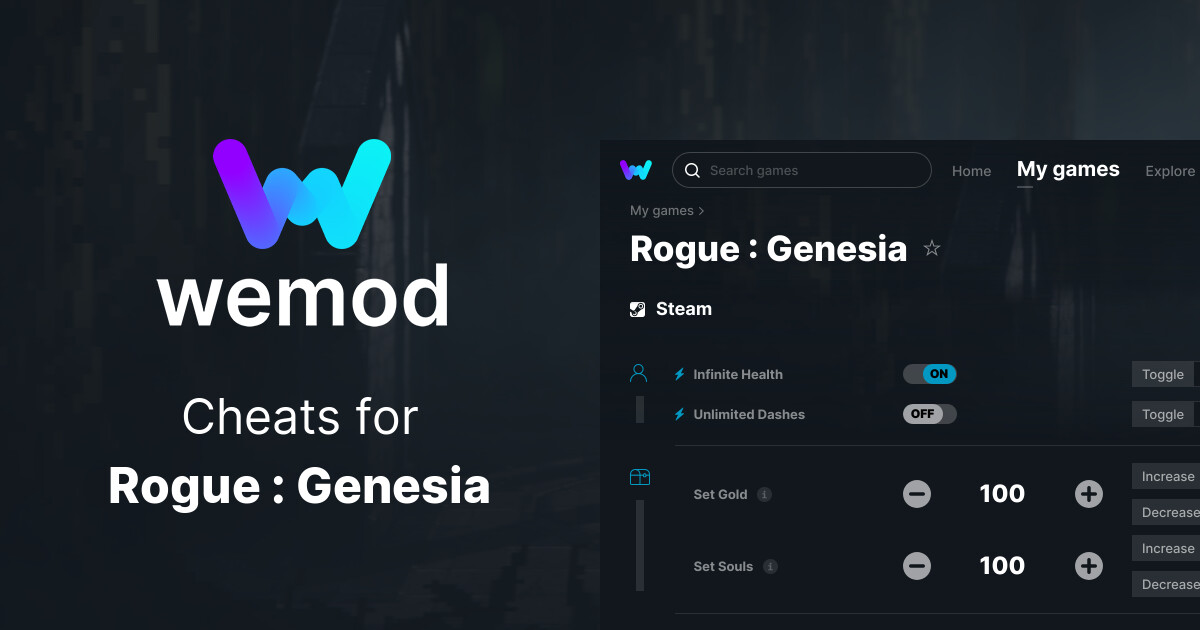 Rogue : Genesia Cheats & Trainers for PC | WeMod