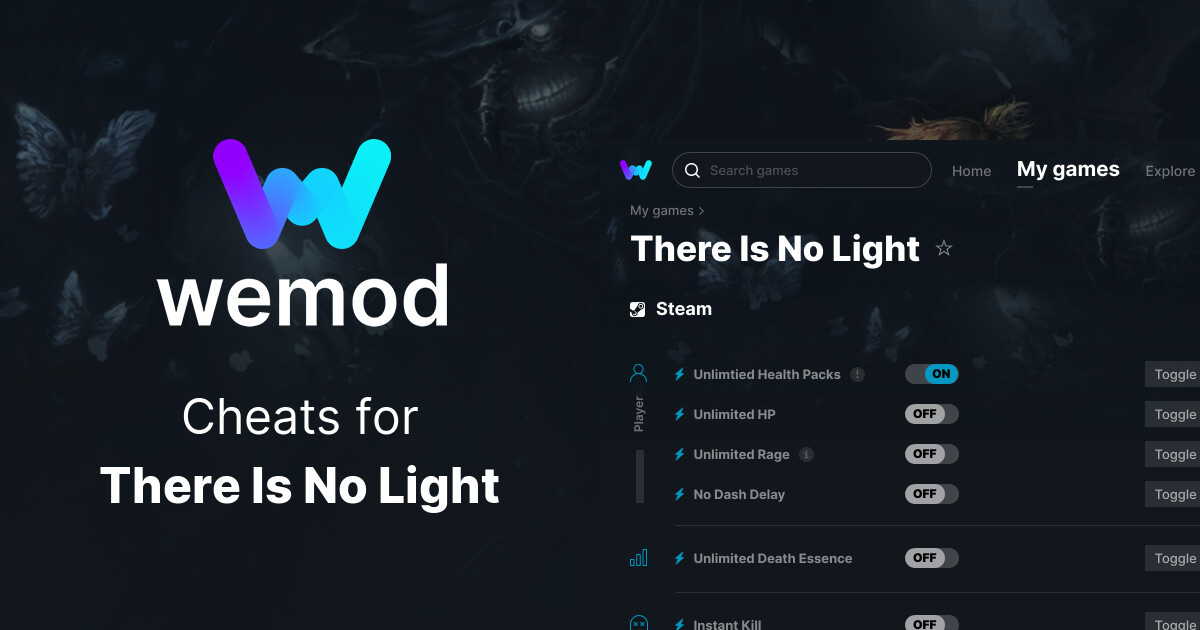 There Is No Light Cheats and Trainers for PC - WeMod