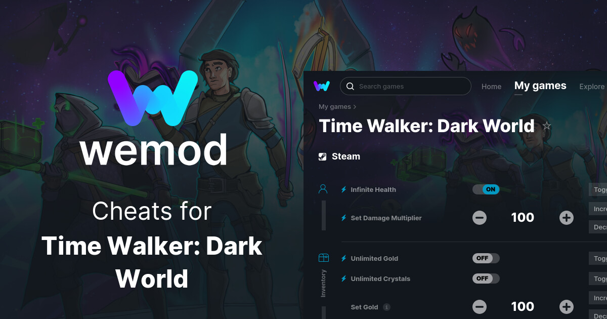 Time Walker: Dark World Cheats & Trainers for PC | WeMod