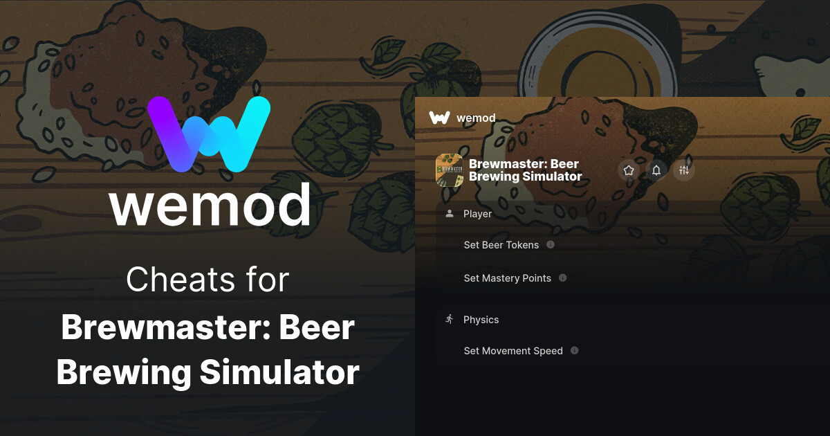 Brewmaster: Beer Brewing Simulator Cheats & Trainers for PC | WeMod