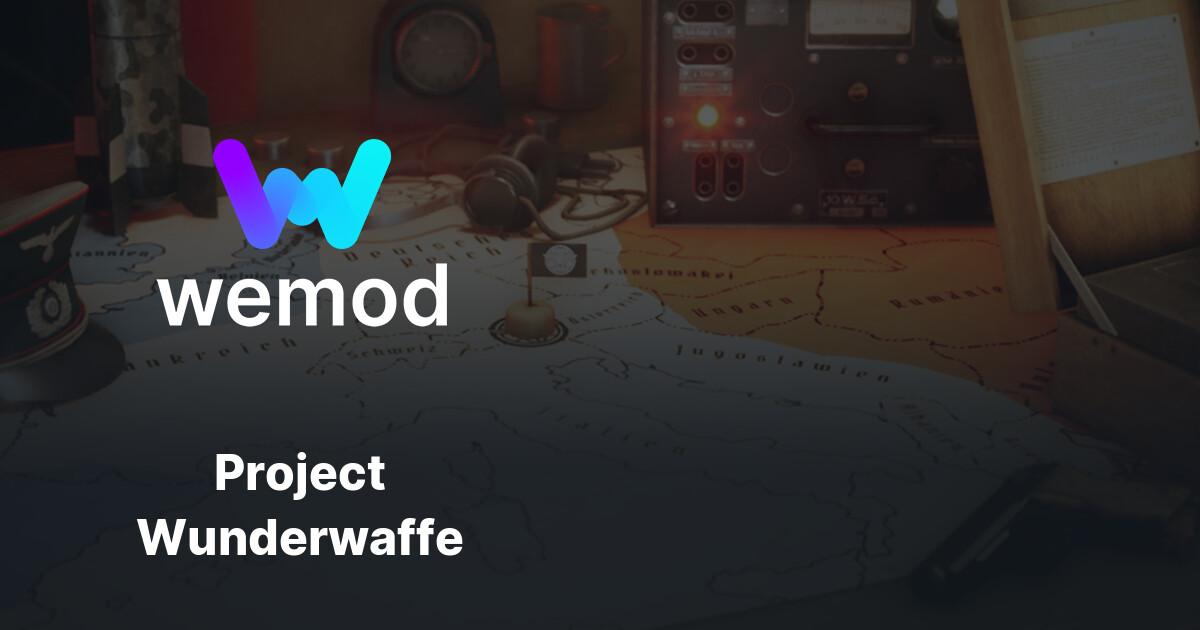 รางวัลความสำเร็จ Project Wunderwaffe สำหรับ Steam | WeMod