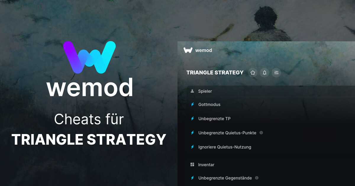TRIANGLE STRATEGY Cheats und Trainer für PC - WeMod
