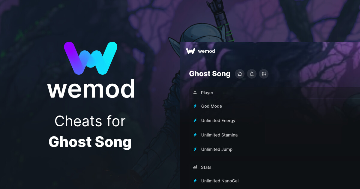 Ghost Song Cheats & Trainers for PC | WeMod