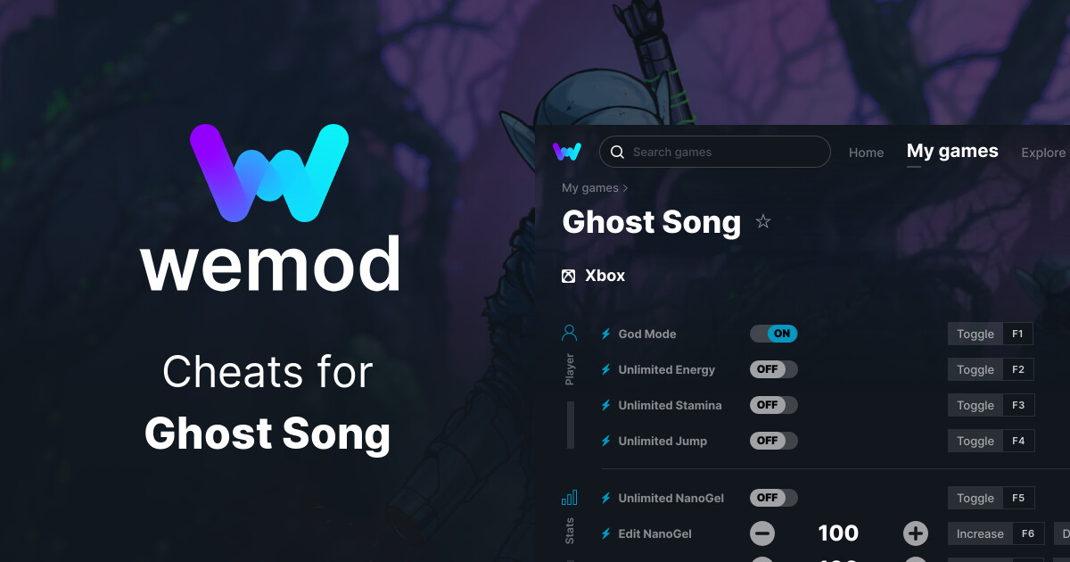Ghost Song Cheats & Trainers for PC | WeMod