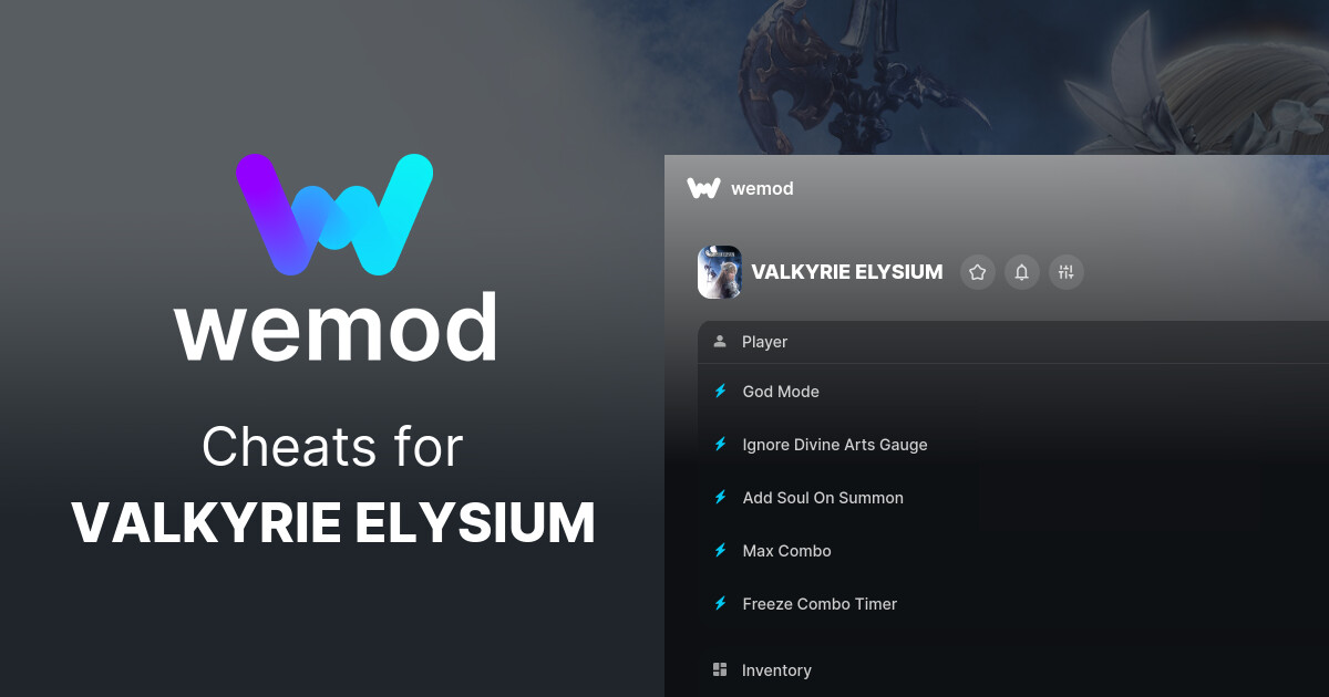 VALKYRIE ELYSIUM Cheats & Trainers for PC | WeMod