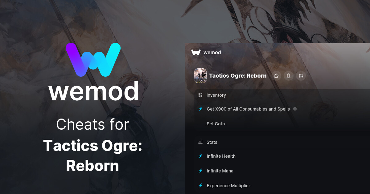 Tactics Ogre: Reborn Cheats & Trainers for PC | WeMod