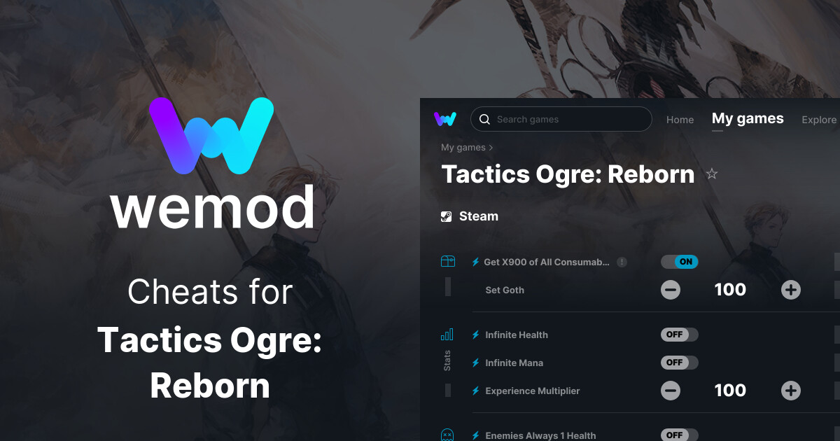 Tactics Ogre: Reborn Cheats and Trainers for PC - WeMod