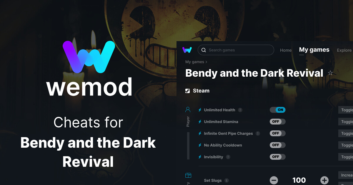 Bendy and the Dark Revival Cheats & Trainers for PC | WeMod