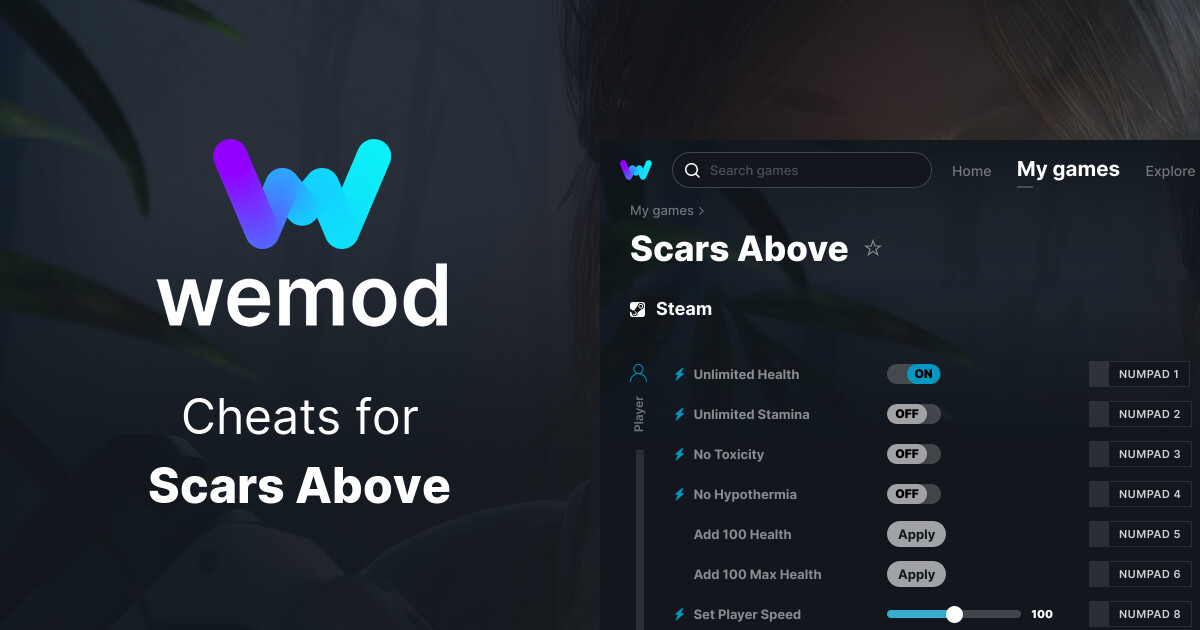 Scars Above Cheats & Trainers for PC | WeMod