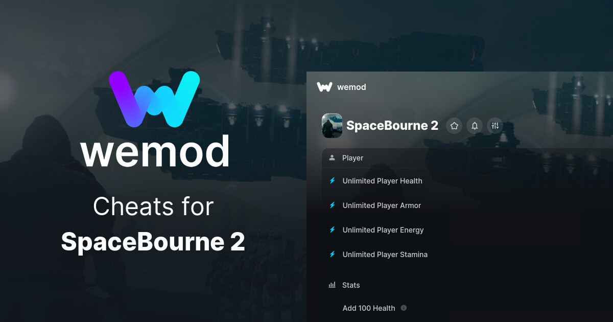 SpaceBourne 2 Cheats & Trainers for PC | WeMod