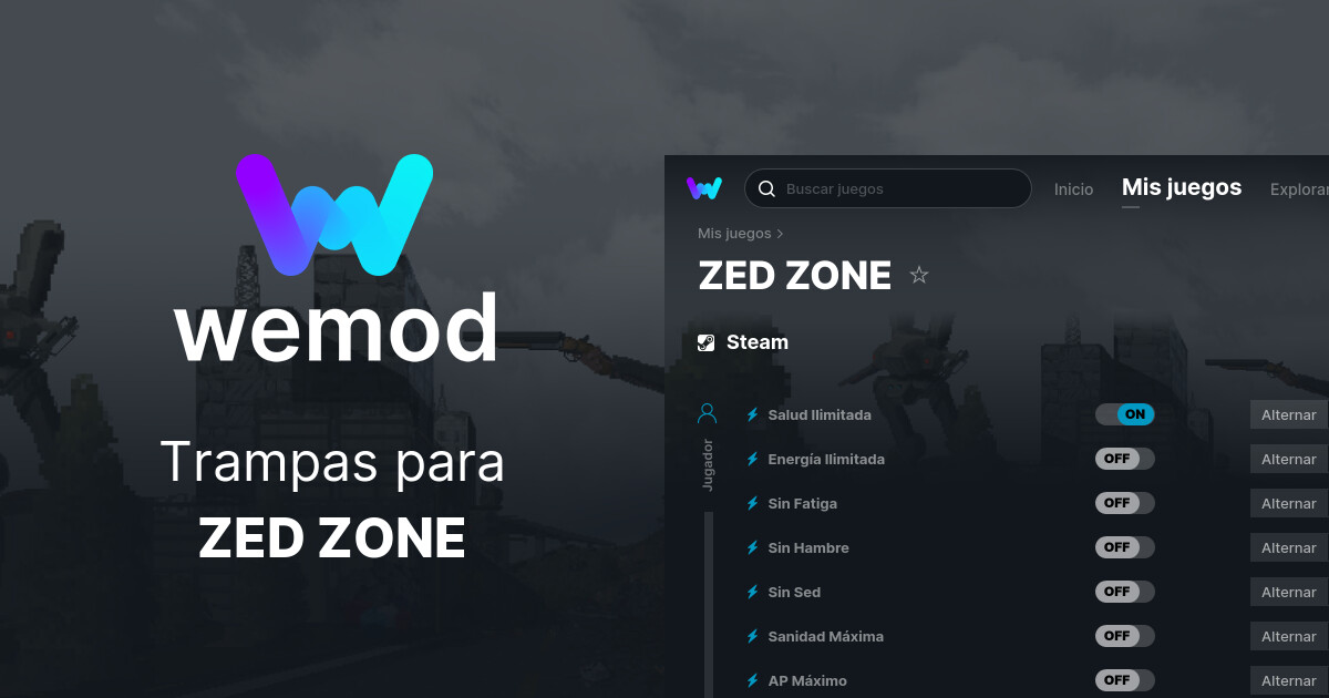 Trampas y Trainers de ZED ZONE para PC | WeMod