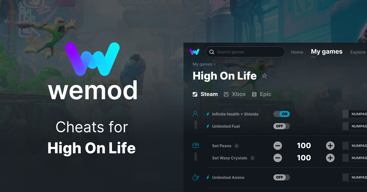 High On Life Cheats & Trainers for PC | WeMod
