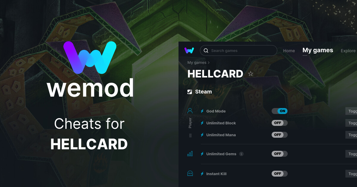 HELLCARD Cheats & Trainers for PC | WeMod